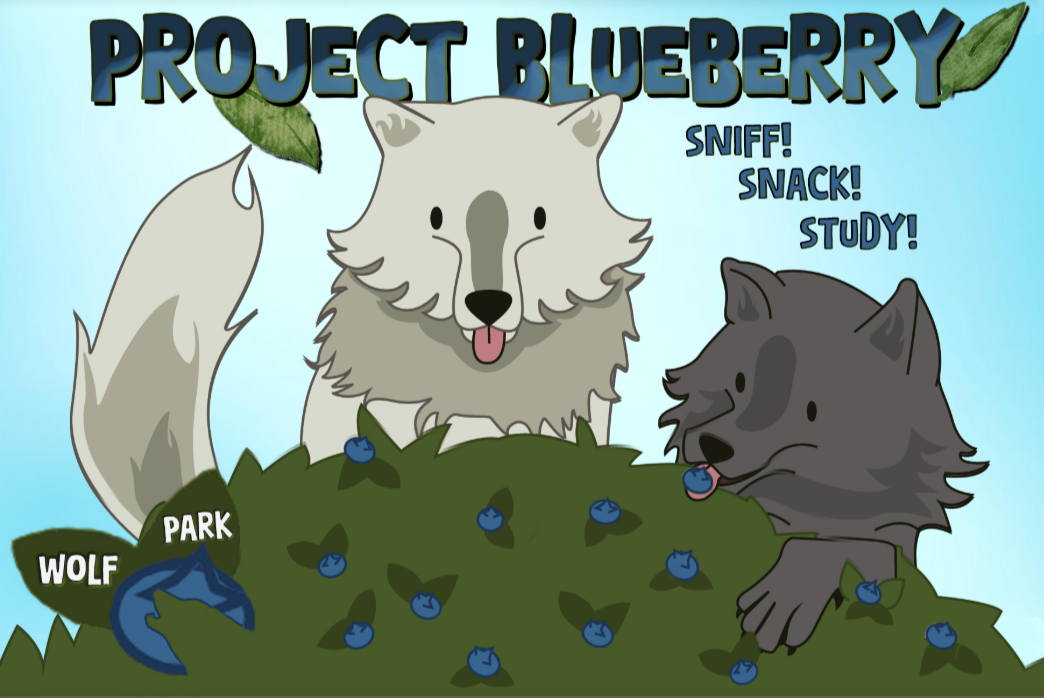 Project Blueberry Sticker: Timber & Niko – Wolf Park