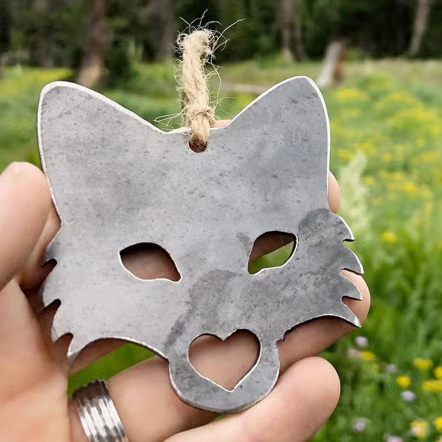 Steel Fox Ornaments – Wolf Park