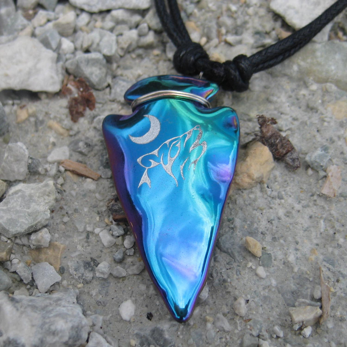 Arrowhead Pendant Wolf Necklace – Wolf Park