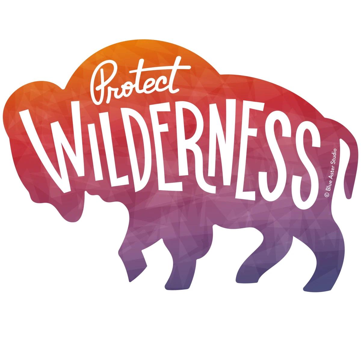Protect Wilderness Stickers – Wolf Park