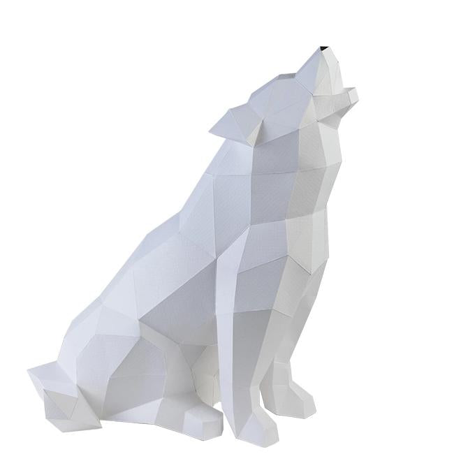 Papercraft Wolf Sculptures – Wolf Park